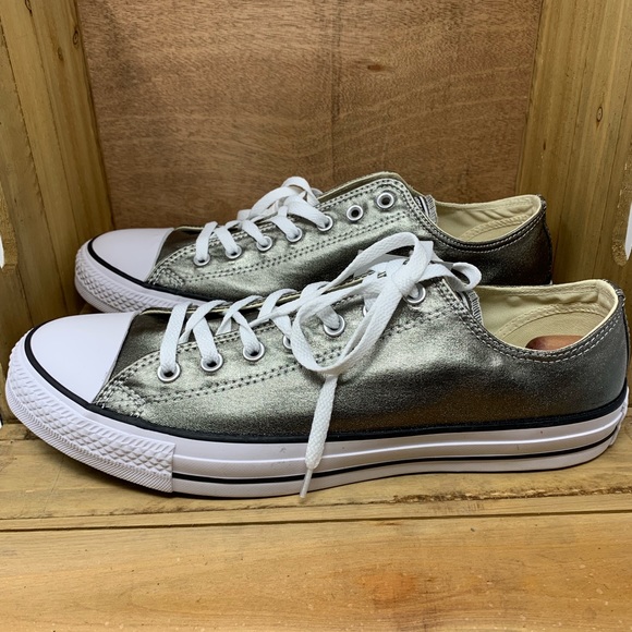 Converse | Shoes | New Converse Gold Chuck Taylors Size 2 Mens | Poshmark